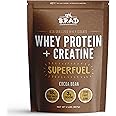 Amazon.com: B.rad Grass-Fed Whey Protein Isolate Powder with Creatine ...