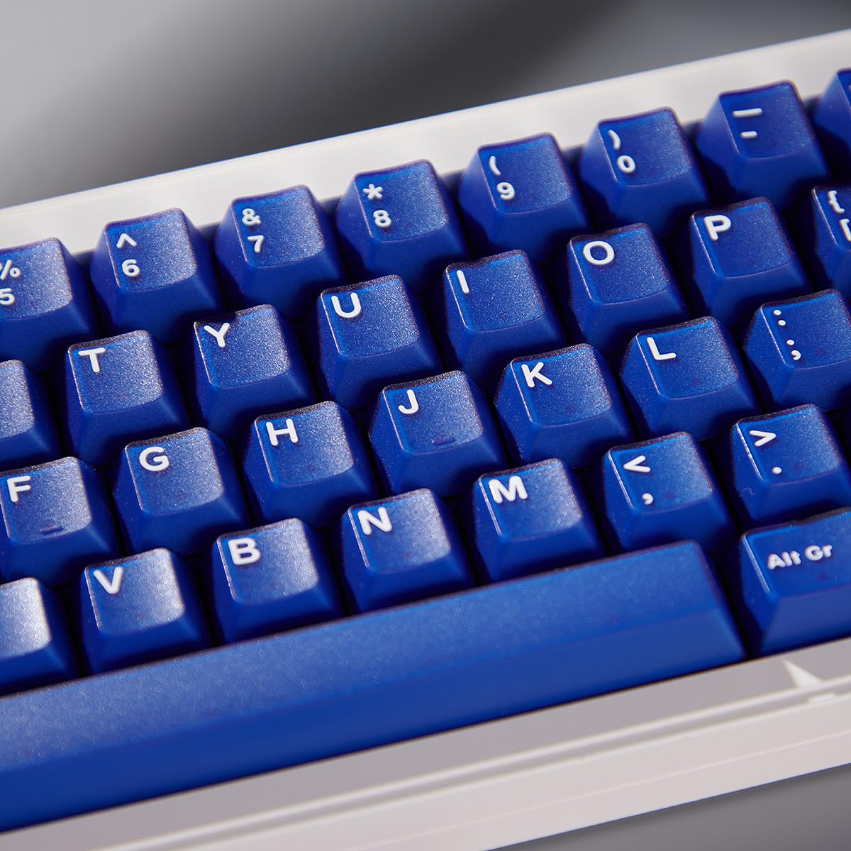 Mua Double Shot Blue Keycaps Cherry Profile Keycaps Set 114 Keys Fit ...