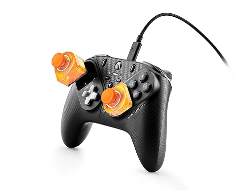 Thrustmaster eSwap S Crystal Orange Pro Wired Controller (Compatible ...