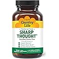 Amazon.com: Country Life Sharp Thought - Memory & Cognitive Support ...