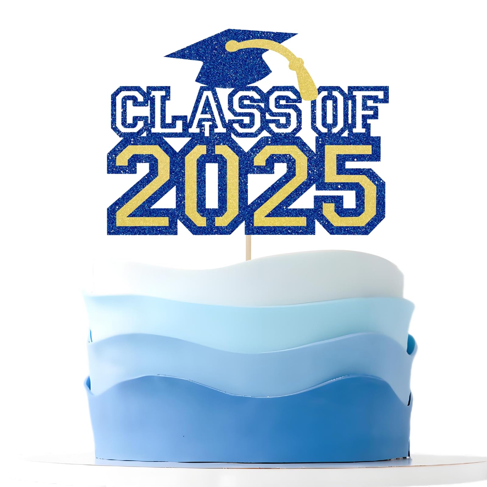 Class of 2025 Graduation Cake Topper Congrats Grad Cake Decorations for ...
