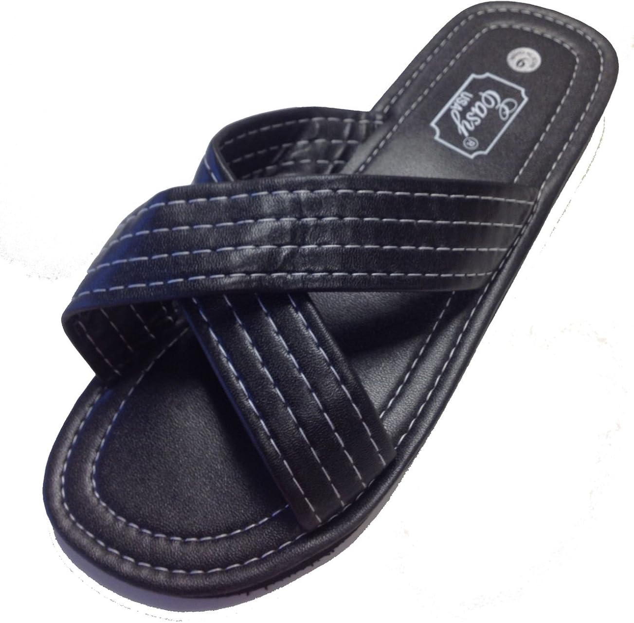 Amazon.com | Easy Men's Crossband Sandal | Sandals