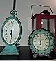 Amazon.com: NIKKY HOME Vintage Table Clock - Battery Operated Rustic ...