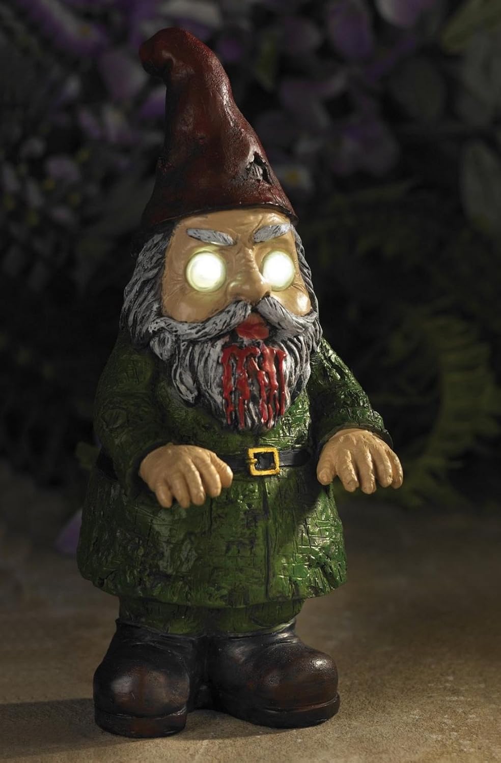 Zombie Solar Garden Gnome - Large 28cm 11": Amazon.co.uk: Garden & Outdoors