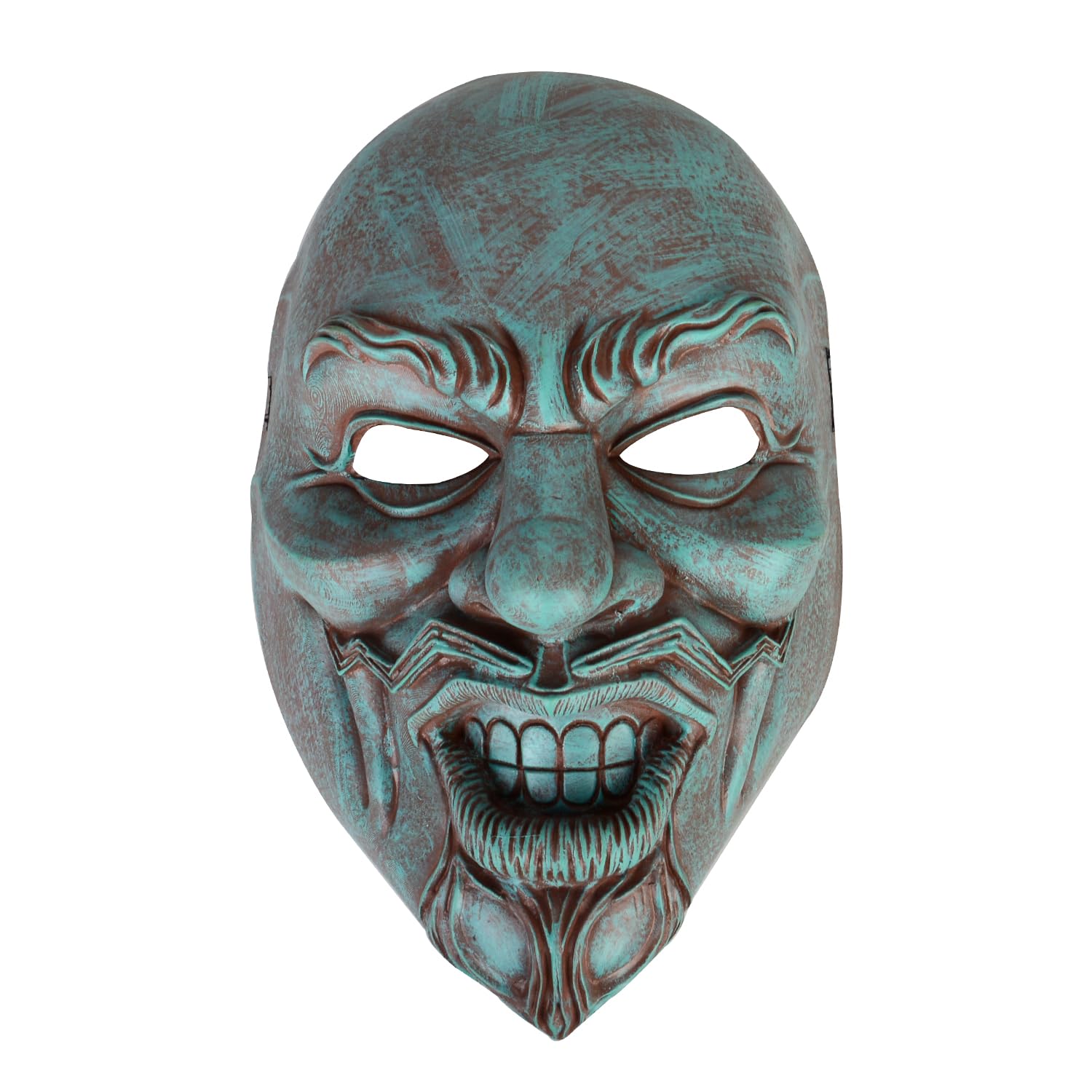 HugOutdoor Uncle Wrestler Cosplay Mask Realistic Half Face Halloween ...