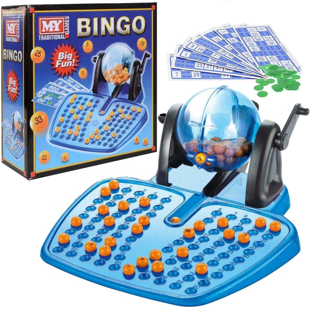 Mua M.Y Traditional Bingo Game - Complete with Bingo Balls Dispenser ...