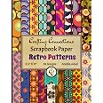 Retro Scrapbook Paper 8.5 X 11 Double Sided: Retro Pattern Collection ...