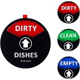Amazon.com: Kichwit Clean Dirty Dishwasher Magnet with The 3rd Option ...