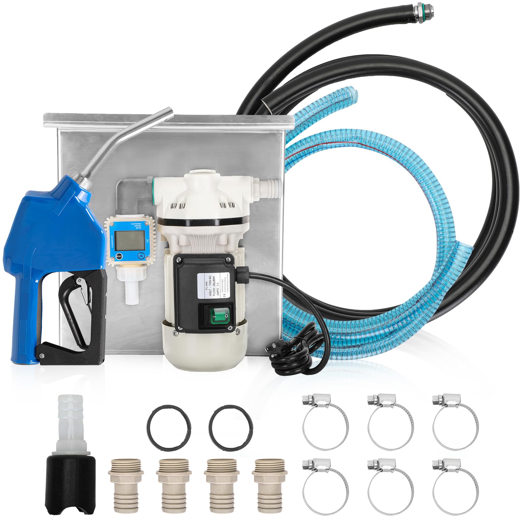 High-End DEF PUMP,DEF Transfer Pump Kit 10GPM/40LPM 110VAC 550W 3A with ...