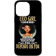 Amazon.com: iPhone 14 Pro Max Leo Girl Zodiac Sign Leo birthday Case ...