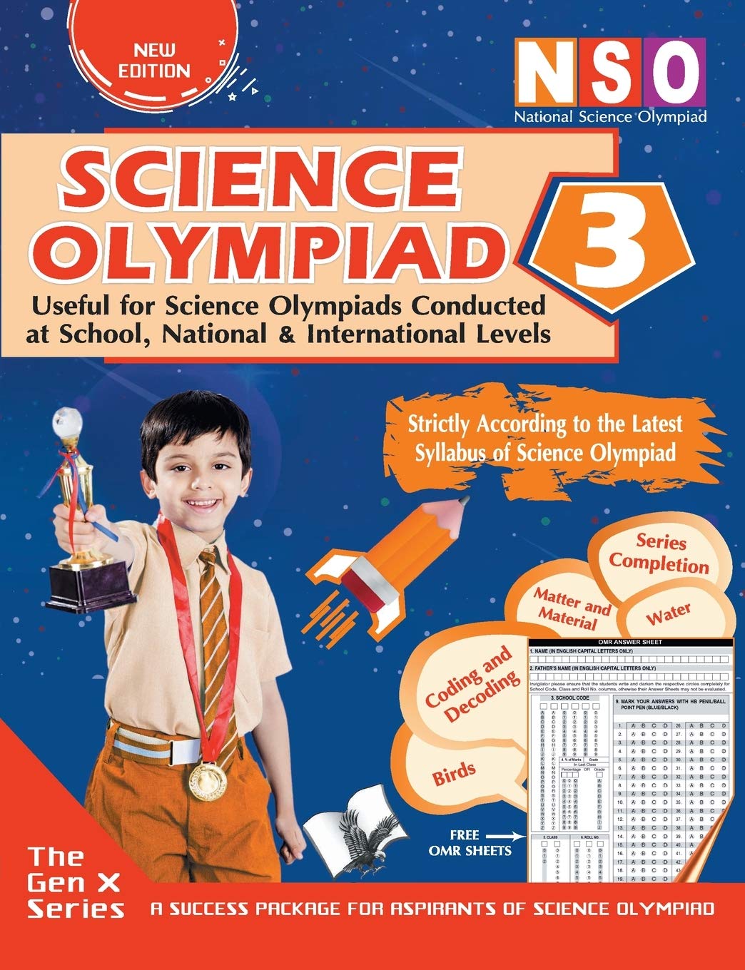 National Science Olympiad Class 3 With Omr Sheets Theories With