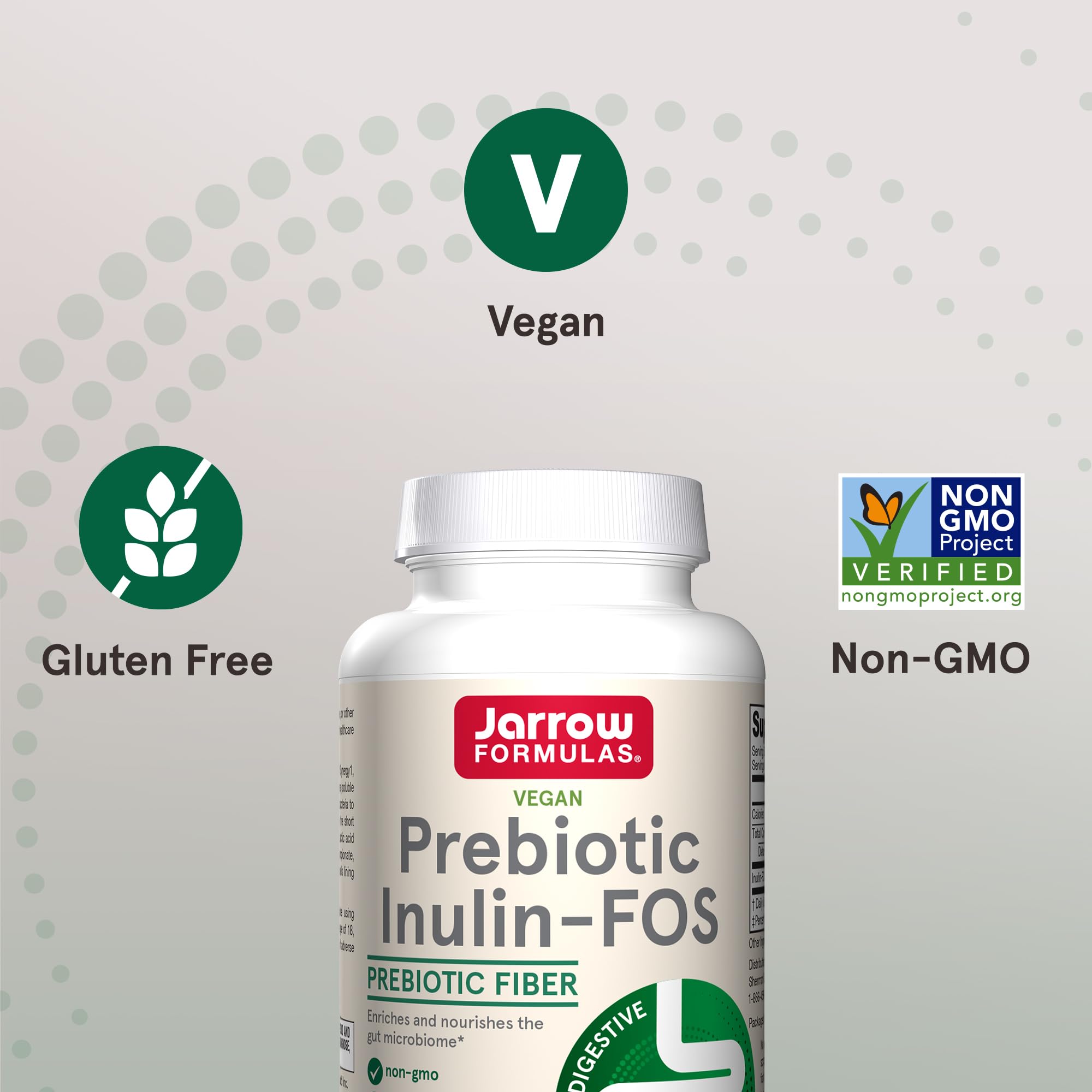 Mua Jarrow Formulas® Prebiotic Inulin FOS Prebiotic Fiber Supplement, 6 ...