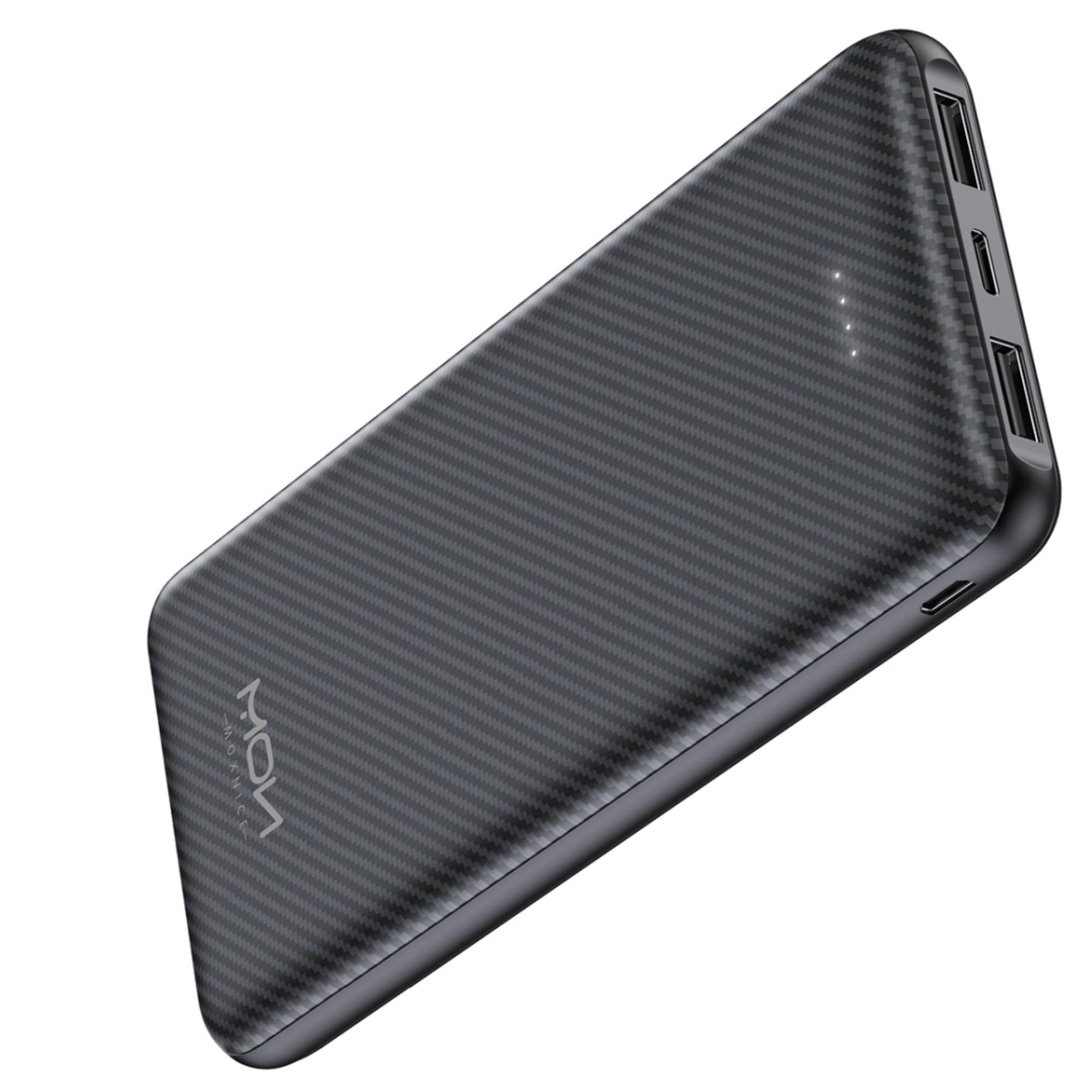 Power Bank 10000mAh Portable Charger, Slimmest 5V/3A Battery Pack, USB ...