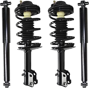 Amazon.com: Detroit Axle - Front Strut w/Coil Spring Assembly and Rear ...