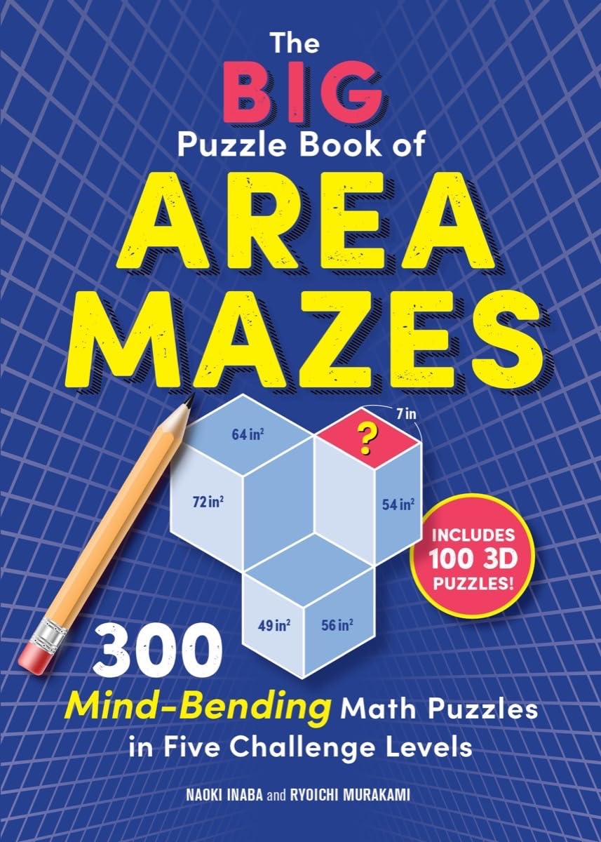Mua The Big Puzzle Book of Area Mazes: 300 Mind-Bending Math Puzzles in ...