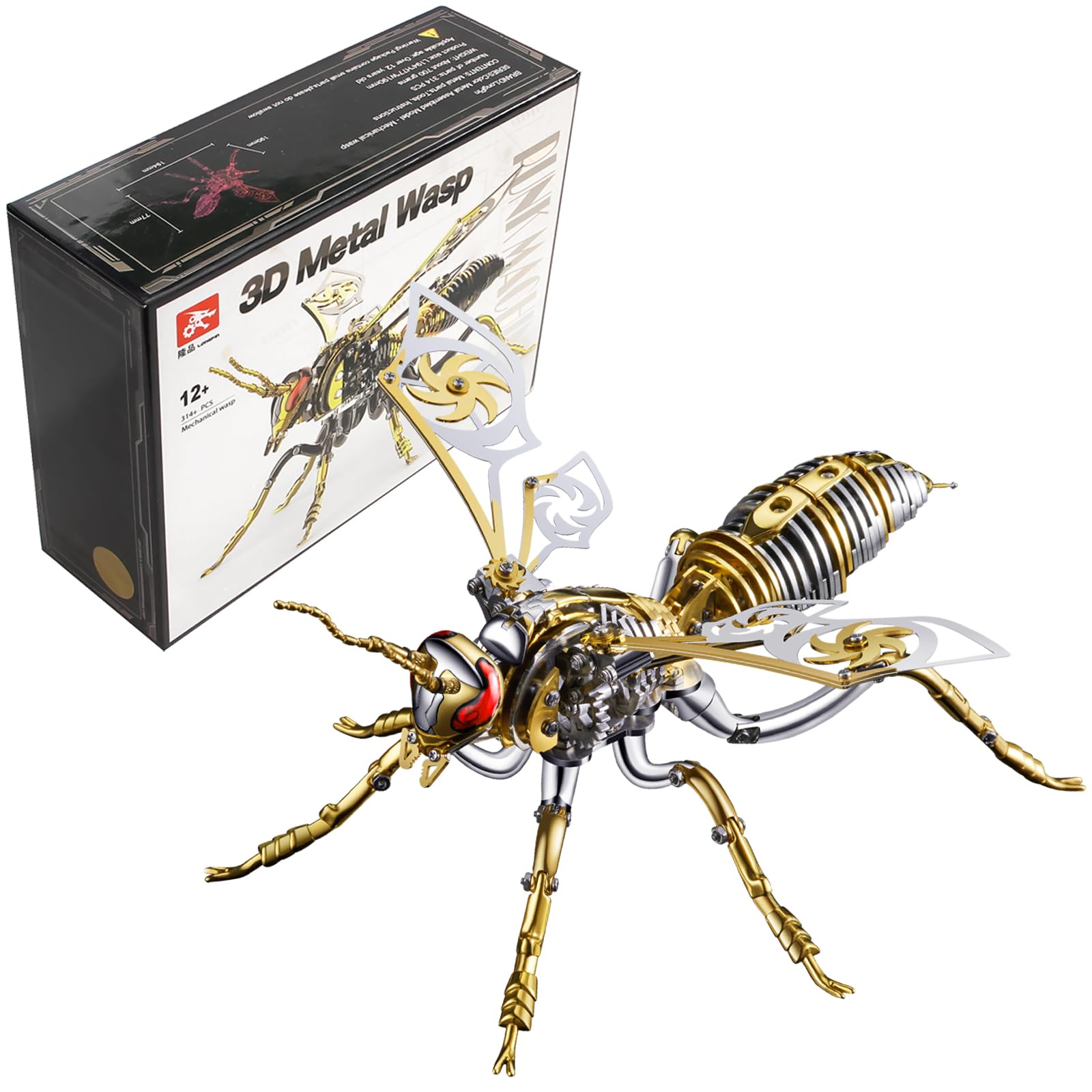 3D Metal Puzzles for Adults: Northern Giant Hornet Metal Model Kits, 3D ...
