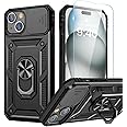 Amazon.com: Goton for iPhone 15 Plus Case with Screen Protector - Slide Camera Cover Protective ...
