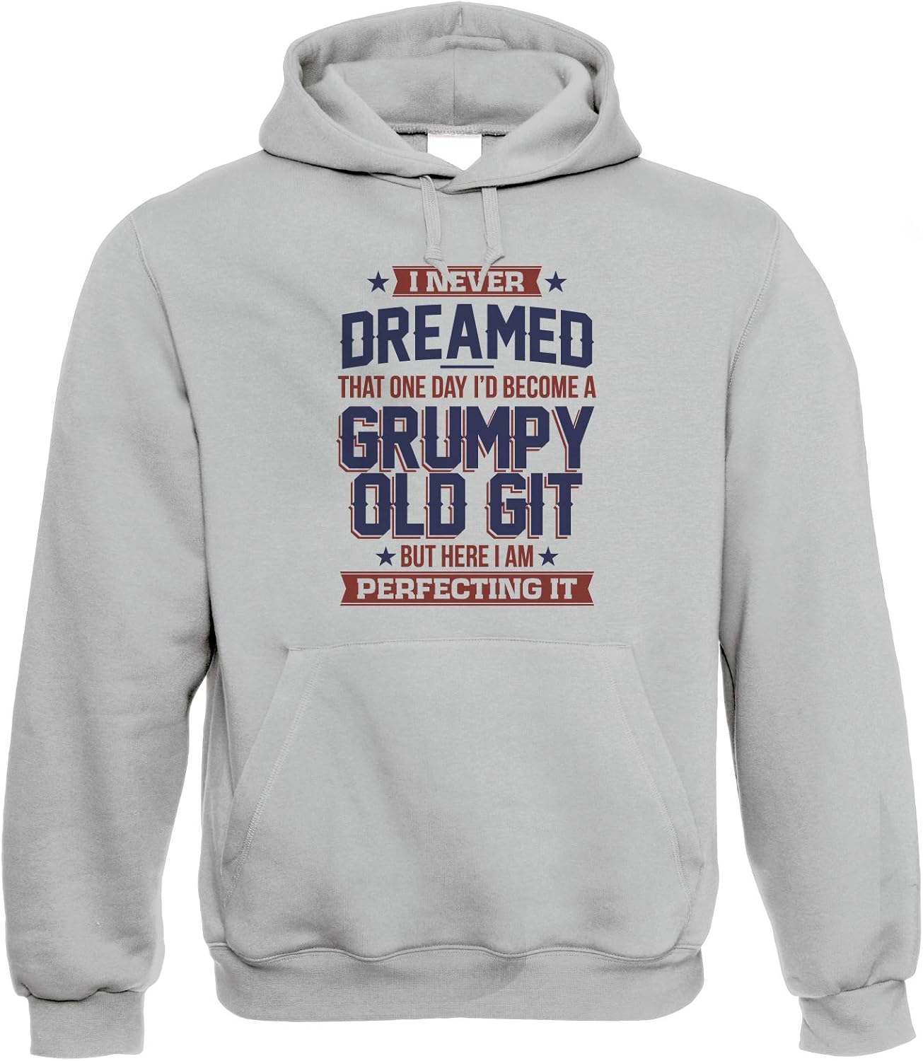 Perfecting Grumpy Old Git Hoodie | Ageing Moaning Older Miserable ...