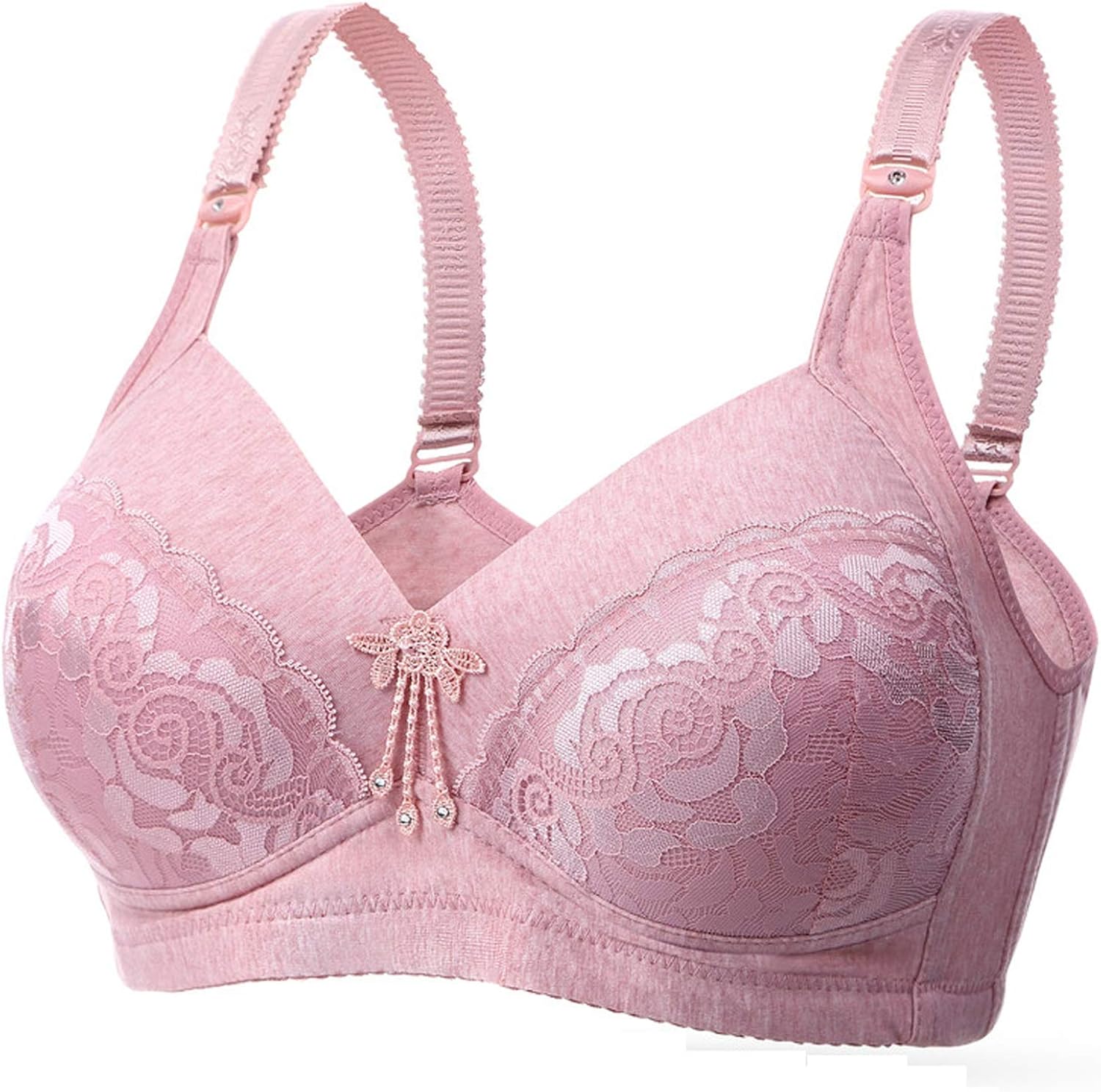 Damen-BH, Übergröße, bequem, nahtlos, bügelfrei, Spitze, extra ...