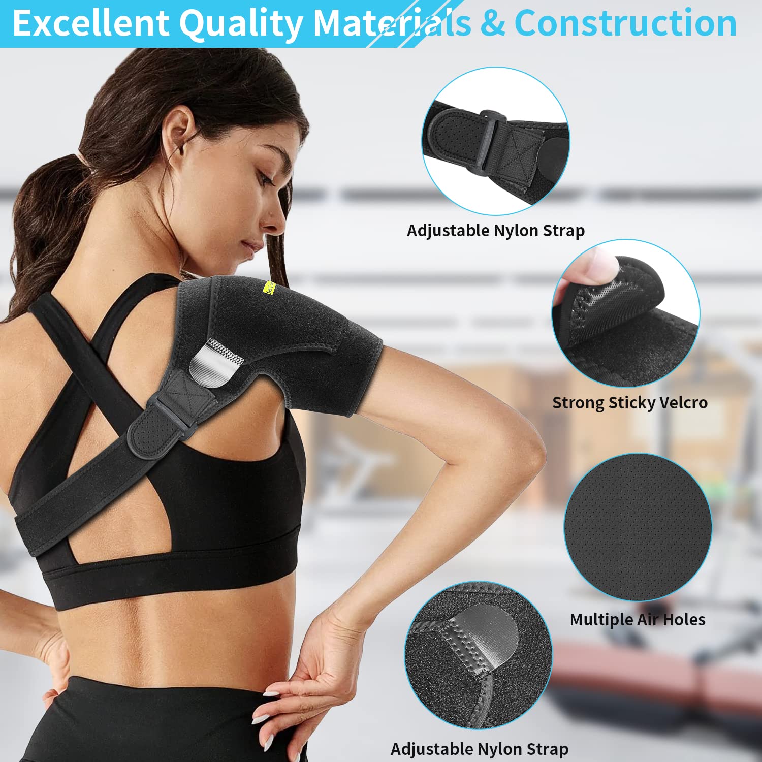 Mua Shoulder Stability Brace with Pressure Pad by Babo Care - Light and ...