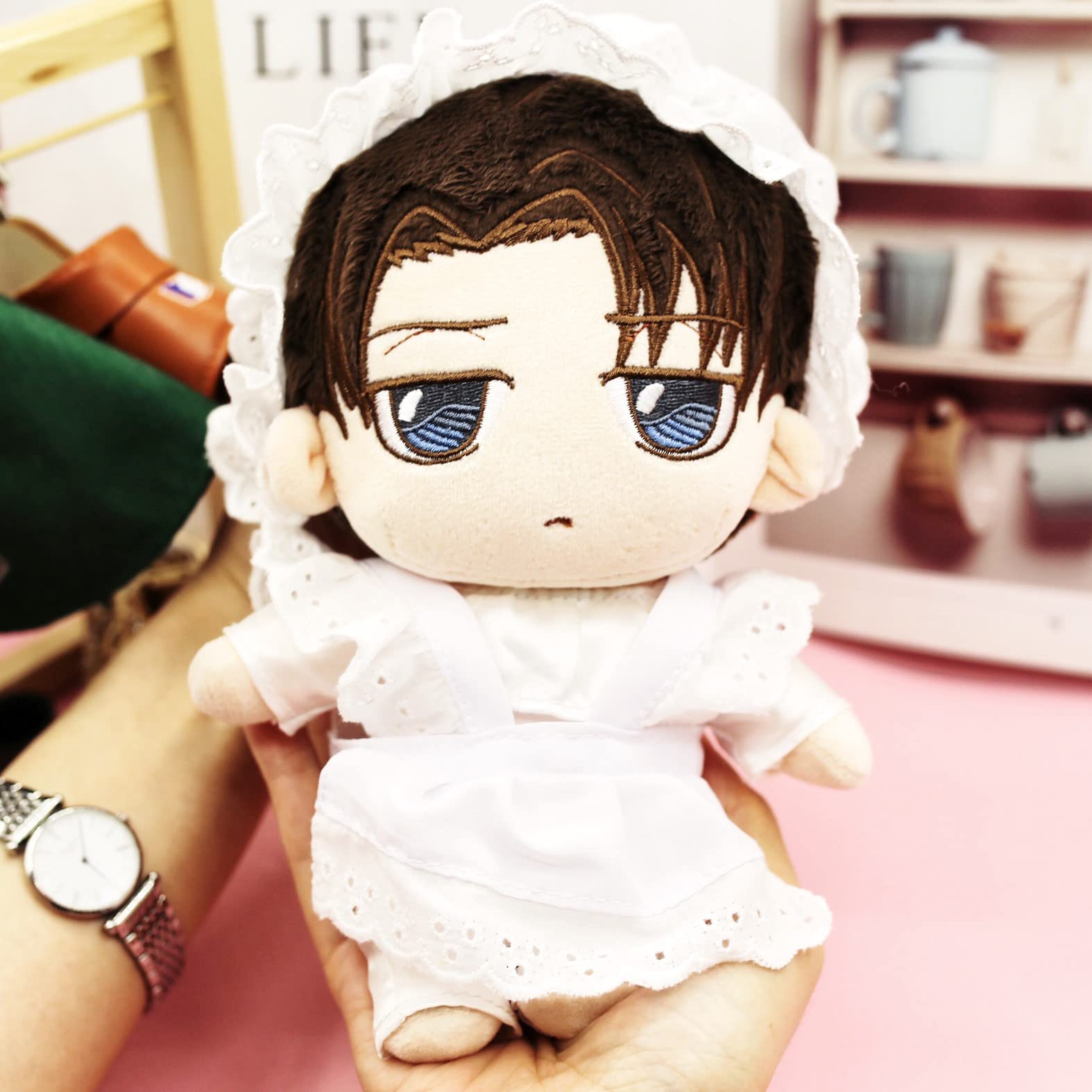 Mua 9"/23cm Uoozii LEVI Plush Cute Anime AOT Plushie with Changeable ...