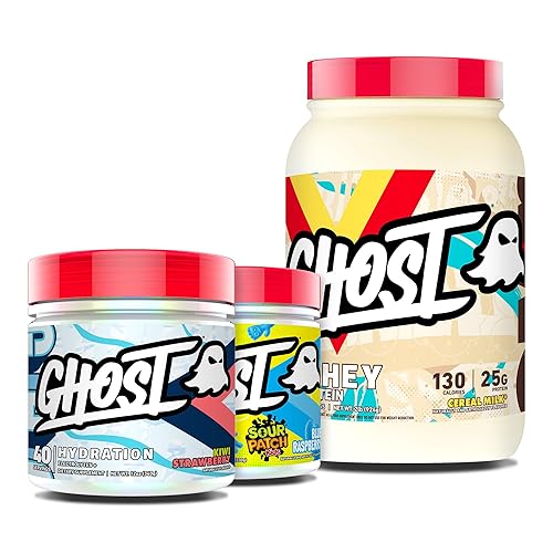 GHOST Bundles - Whey Protein Powder (Cereal Milk), BCAA Amino Acids ...