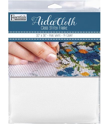 Charles Craft AIDA Charles Craft Pink Iridescent AIDA Fabric - 14 Count ...