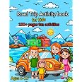 Road Trip Activity Book for Kids: Ages 5-10 Travel Workbook for Boys ...