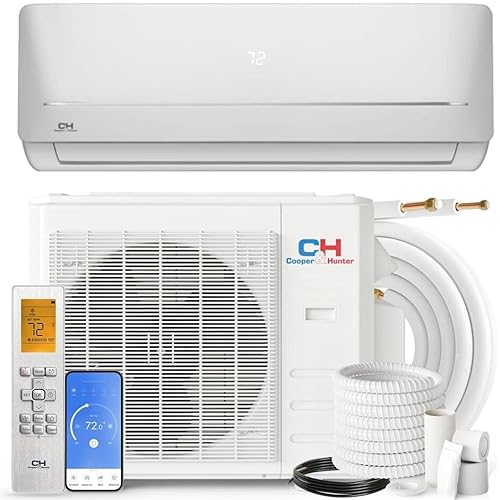 Cooper & Hunter 9,000 BTU 115V Single Zone Wall Mount Ductless Mini ...