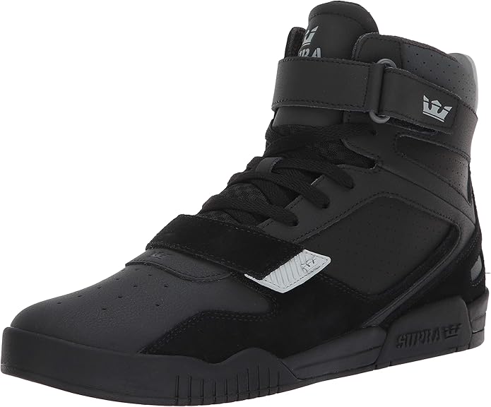 Supra Men's Breaker Hi-Top Trainers, Black (Black/Lt Grey-Black 070), 7 ...
