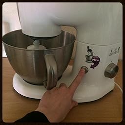 Philips HR7951/00 Kitchen Machine Blender + Kit Pâtisserie Blanc et ...