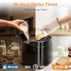 LCKSMAL 2.5LB Bread Maker with Built-in Electronic Scale, 25-in-1 Bread ...
