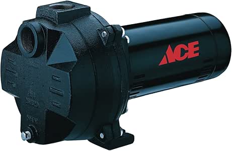 Ace Cast Iron Sprinkler Pump 1-1/2 hp 33 gpm 115 volts (ESP-150A ...