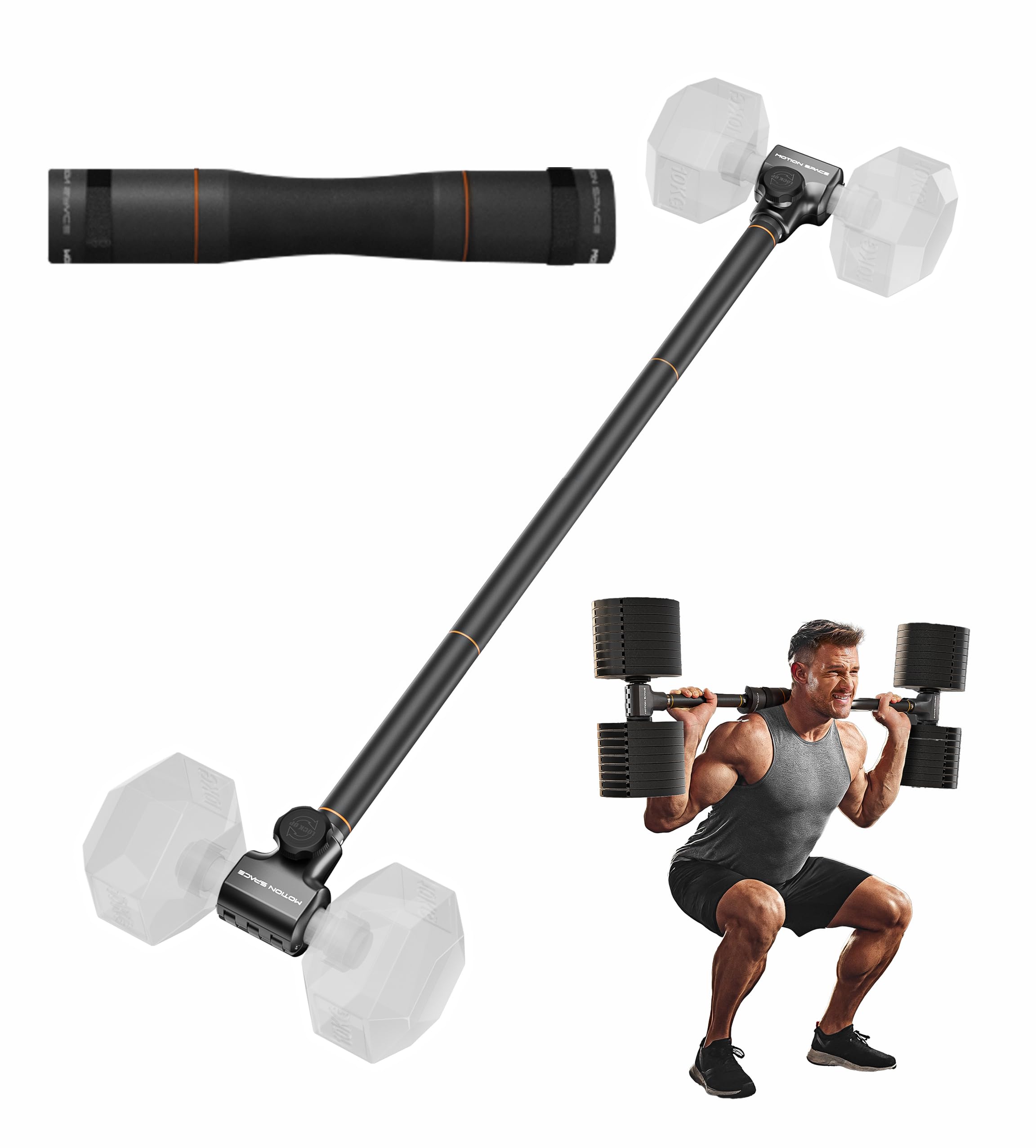 Motion Space Flexibell Dumbbell Converter - 260 LBS Weight Capacity ...