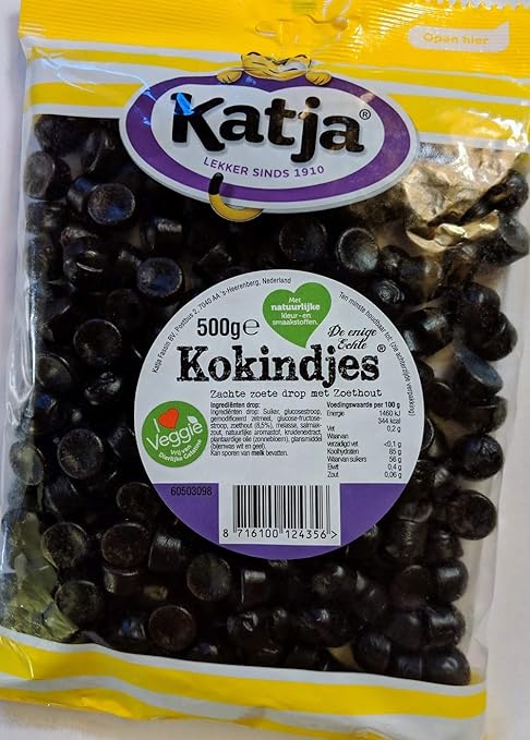 Amazon.com : Katja Kokindjes Soft Lightly Salted Dutch Black Licorice ...