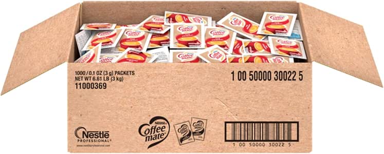 Nestle COFFEE-MATE Coffee Creamer, Original, 3g Powdered Packets, Pack ...
