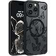 Amazon.com: BENTOBEN for iPhone 14 Pro Case,Cute Butterfly Pattern iPhone 14 Pro Magnetic Case ...