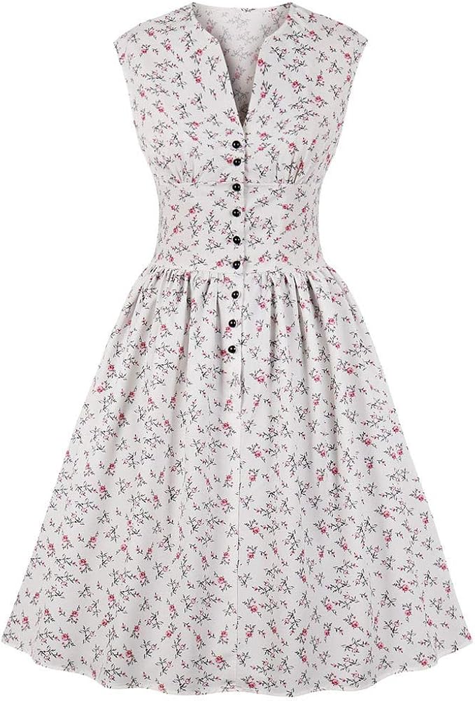 ♥ Loveso♥ 1950er Vintage Retro Rockabilly Kleid Cocktailkleider ...
