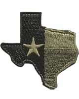 Amazon.com: Die-Cut Tactical Texas Patch - Black: Clothing