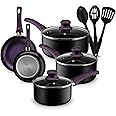 Amazon.com: Chef's Star Pots And Pans Set Kitchen Cookware Sets ...