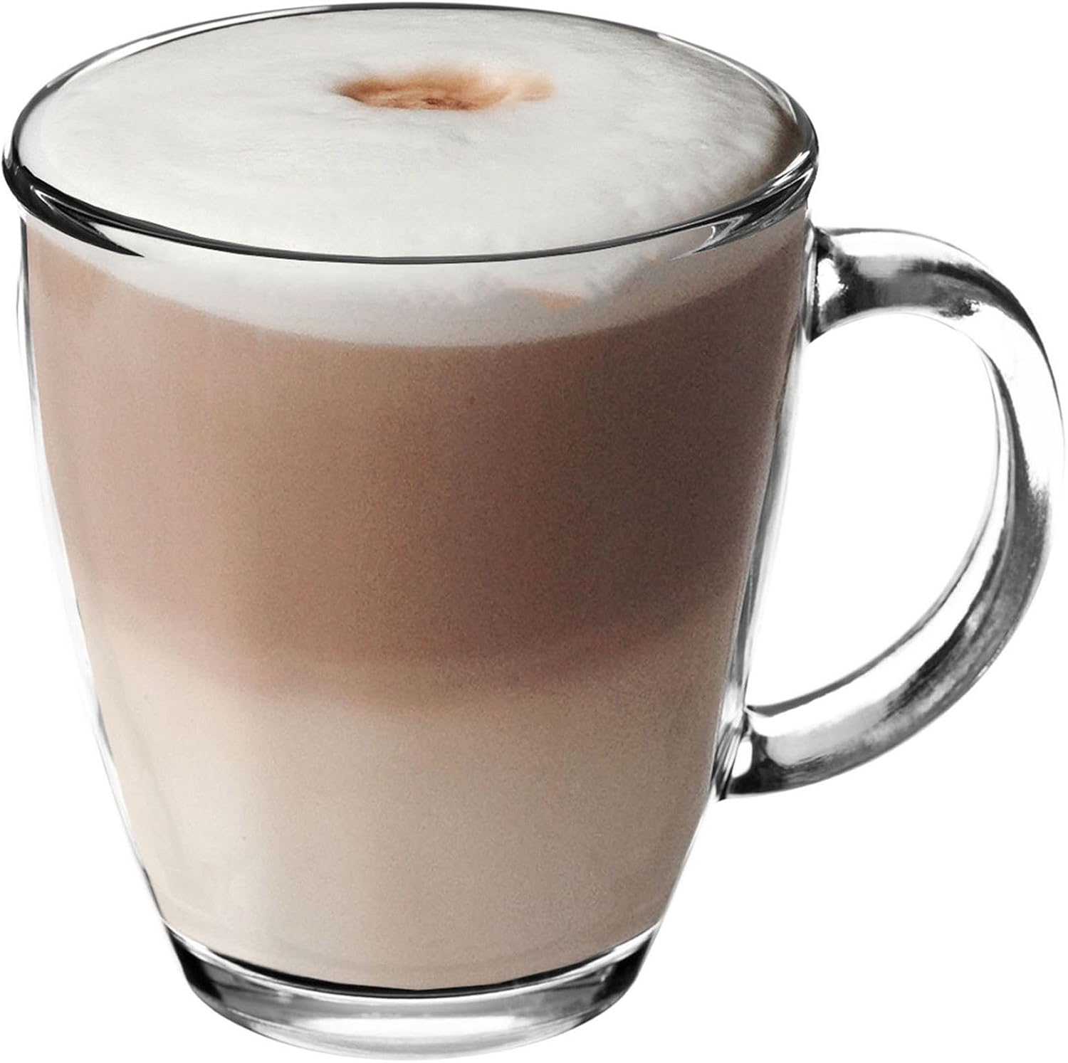Get Goods Tasse En Verre Tremp pais De 350 ML Pour Le Latt Caf 
