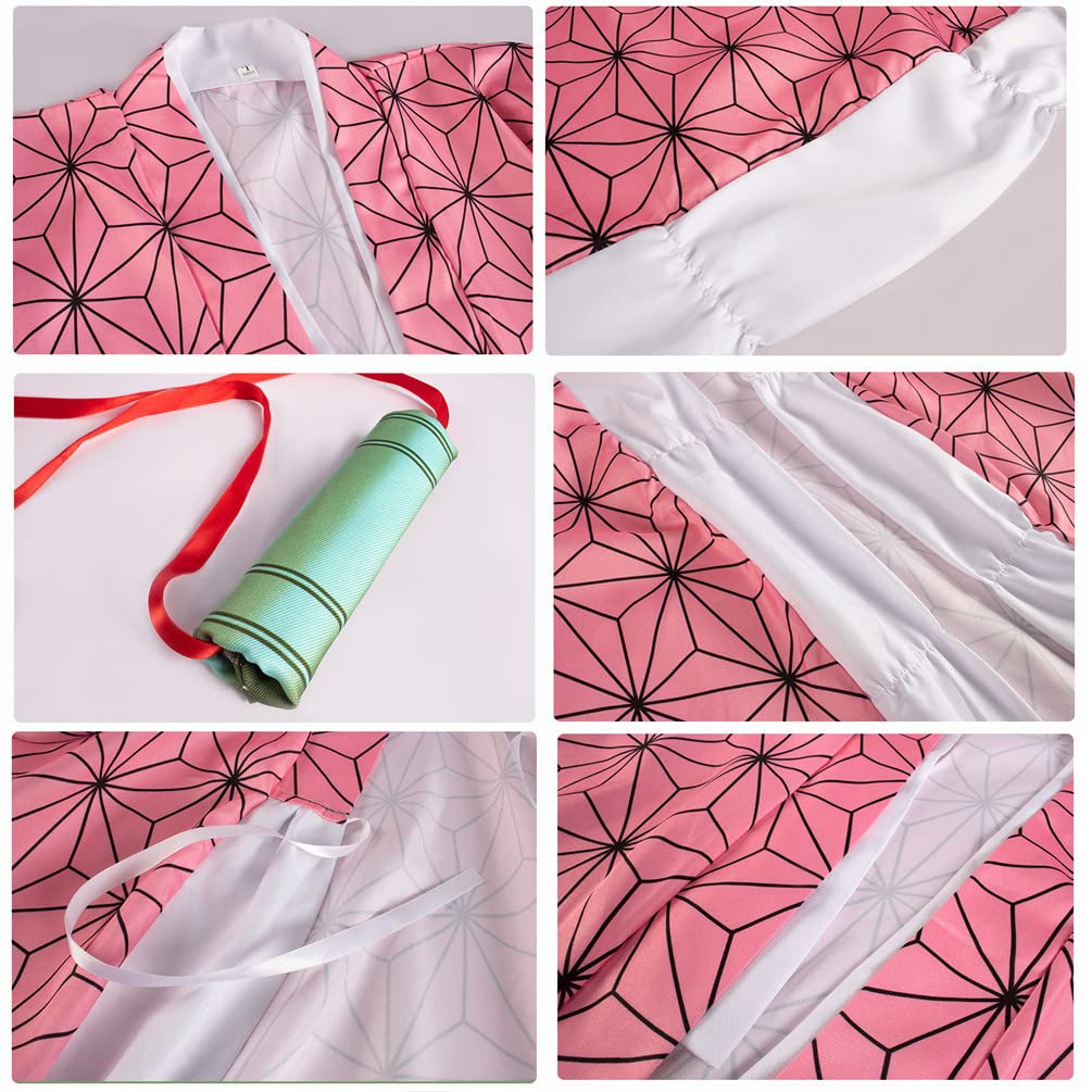 Mua ToouYoor Demon Tanjiro Cosplay Shinobu Giyuu Zenitsu Robe Kimono ...