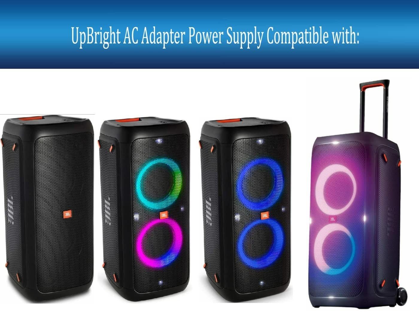 Mua Car 12V DC Adapter Compatible with JBL Partybox 310 200 300 Party ...