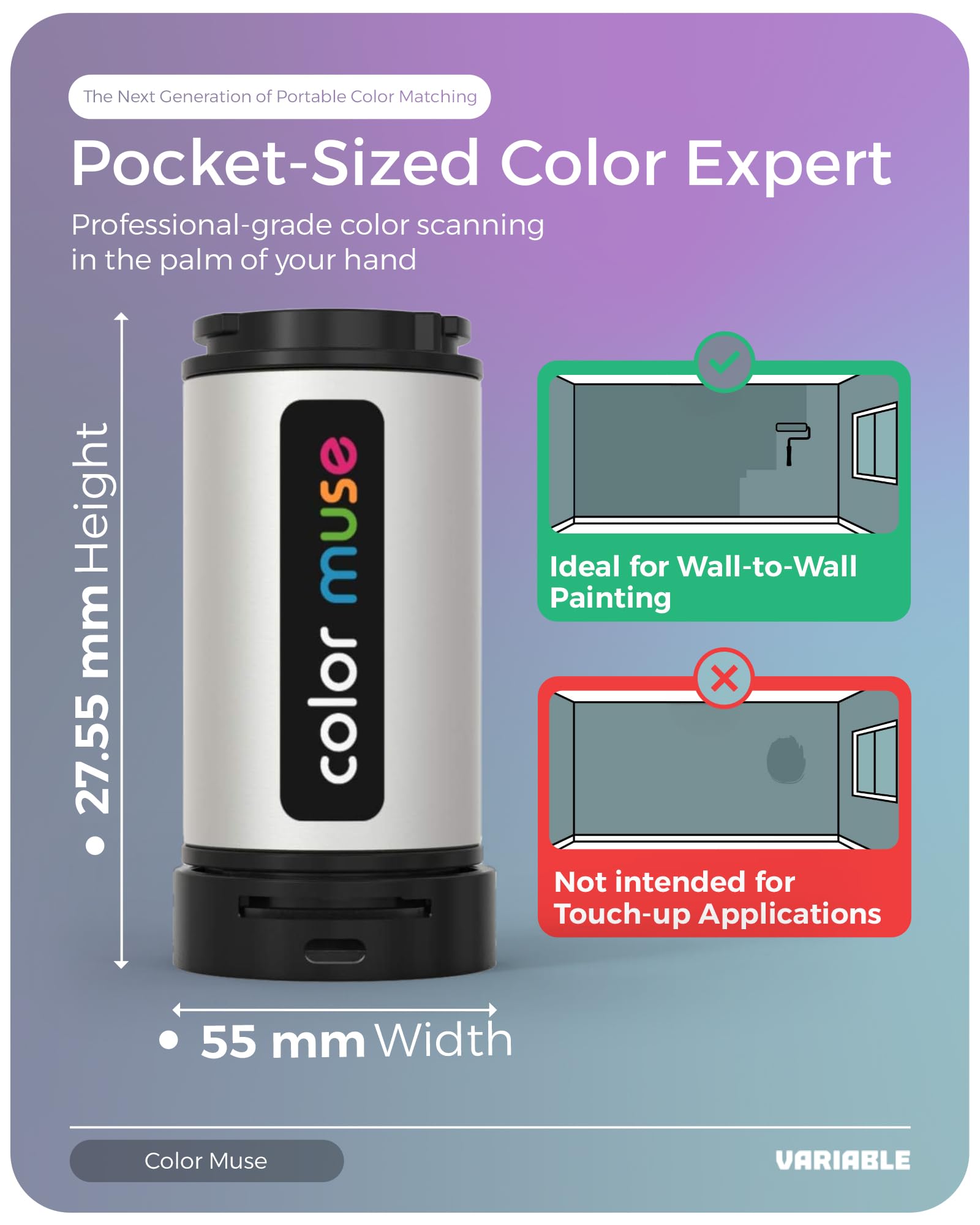 Mua COLOR MUSE Colorimeter - Mobile Color Matching Tool - Instantly ...