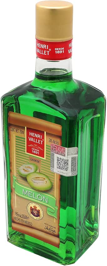 Licor De Melon Henri Vallet 750 ml: Amazon.com.mx: Alimentos y Bebidas