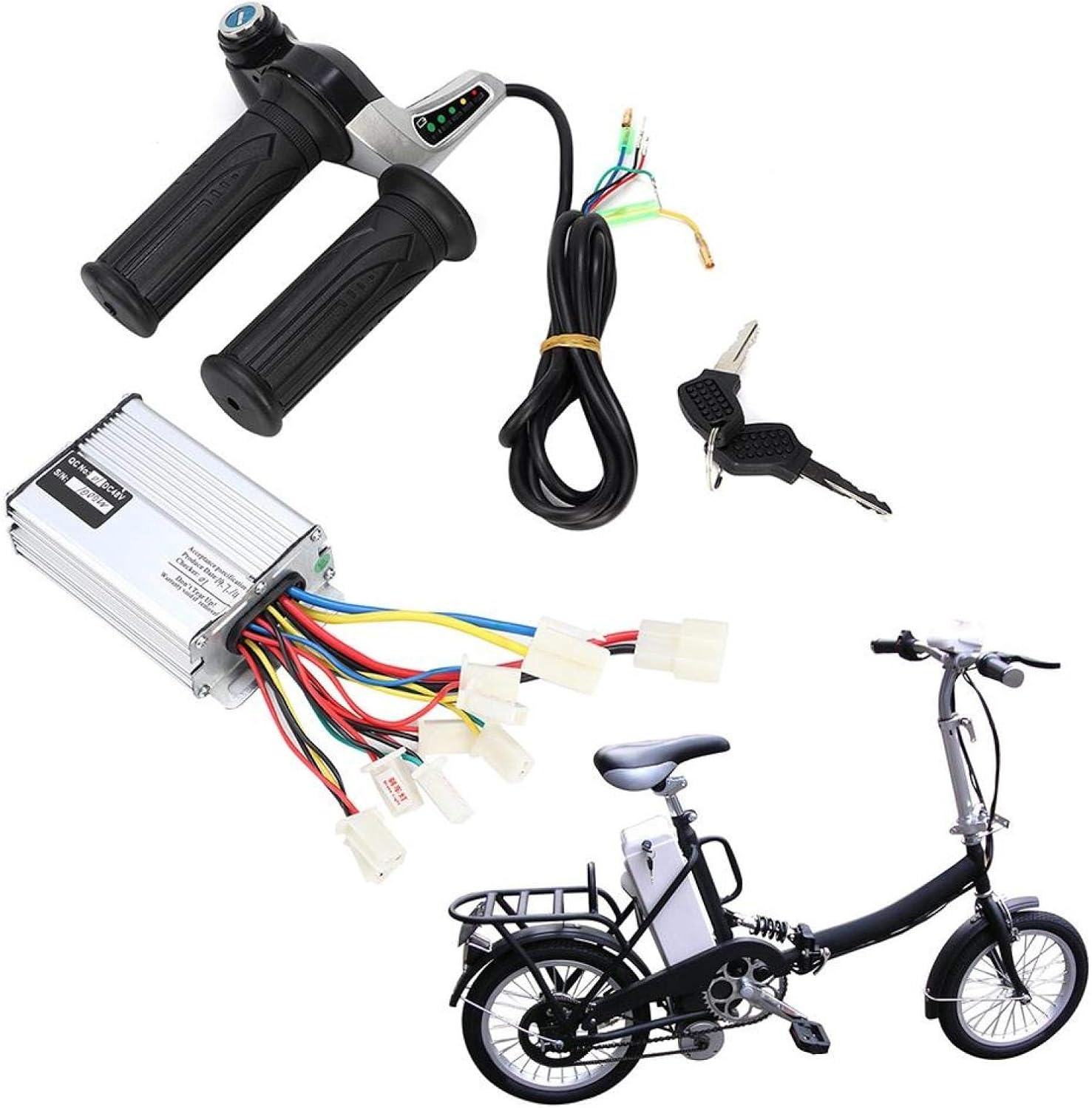 48V 1000W Electric Bike Motor Brushed Speed Box Controller with ...