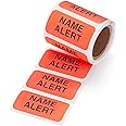 Amazon.com: Carstens Medical Stickers – Name Alert, Alert and ...