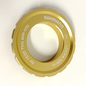 Shimano CL-rotor lockring+washer, Saint HB-M810 ea : Sports & Outdoors