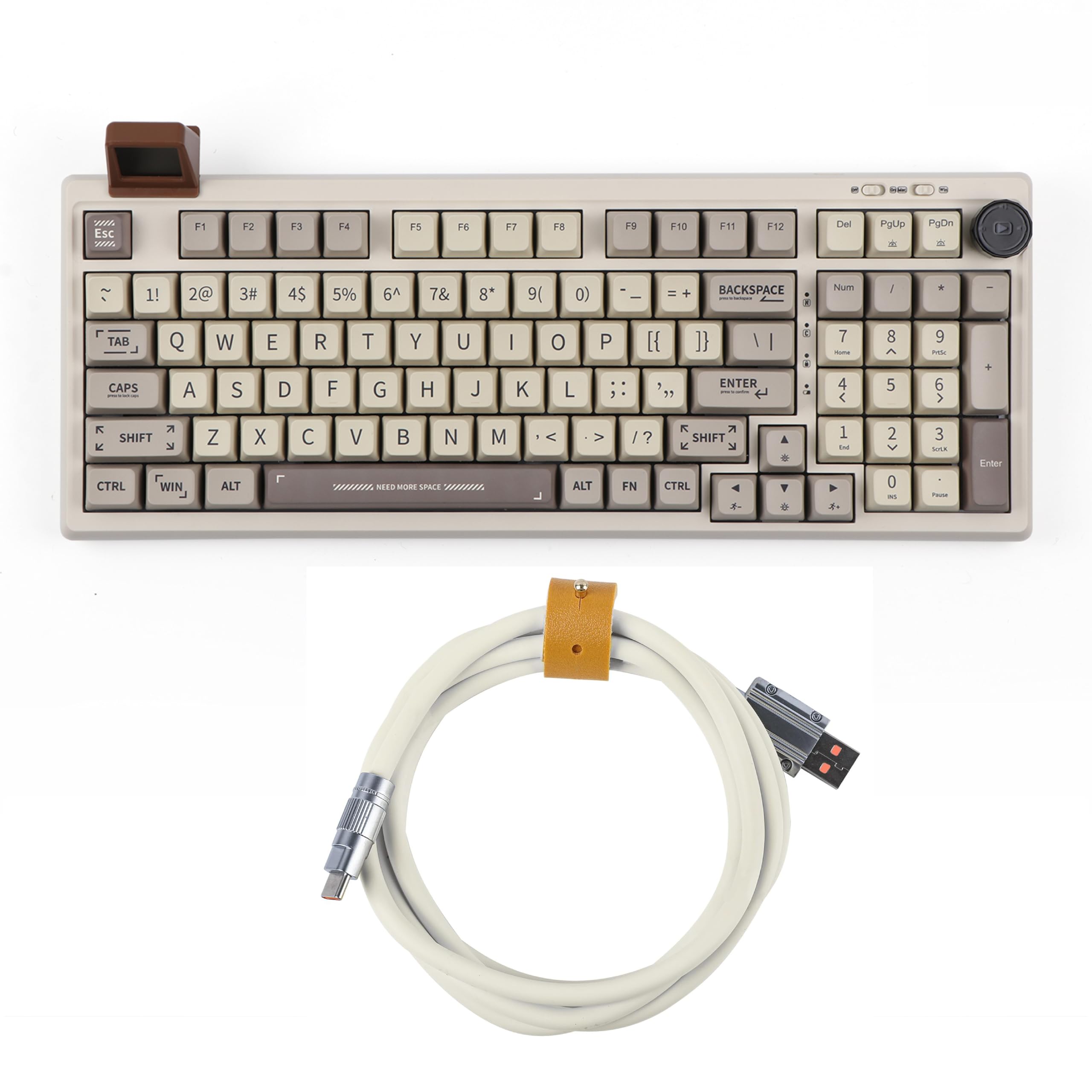 Mua EPOMAKER RT100 Retro Mechanical Gaming Keyboard with White USB-C ...