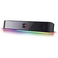 Amazon.com: Redragon GS560 RGB Desktop Soundbar, 2.0 Channel Computer ...